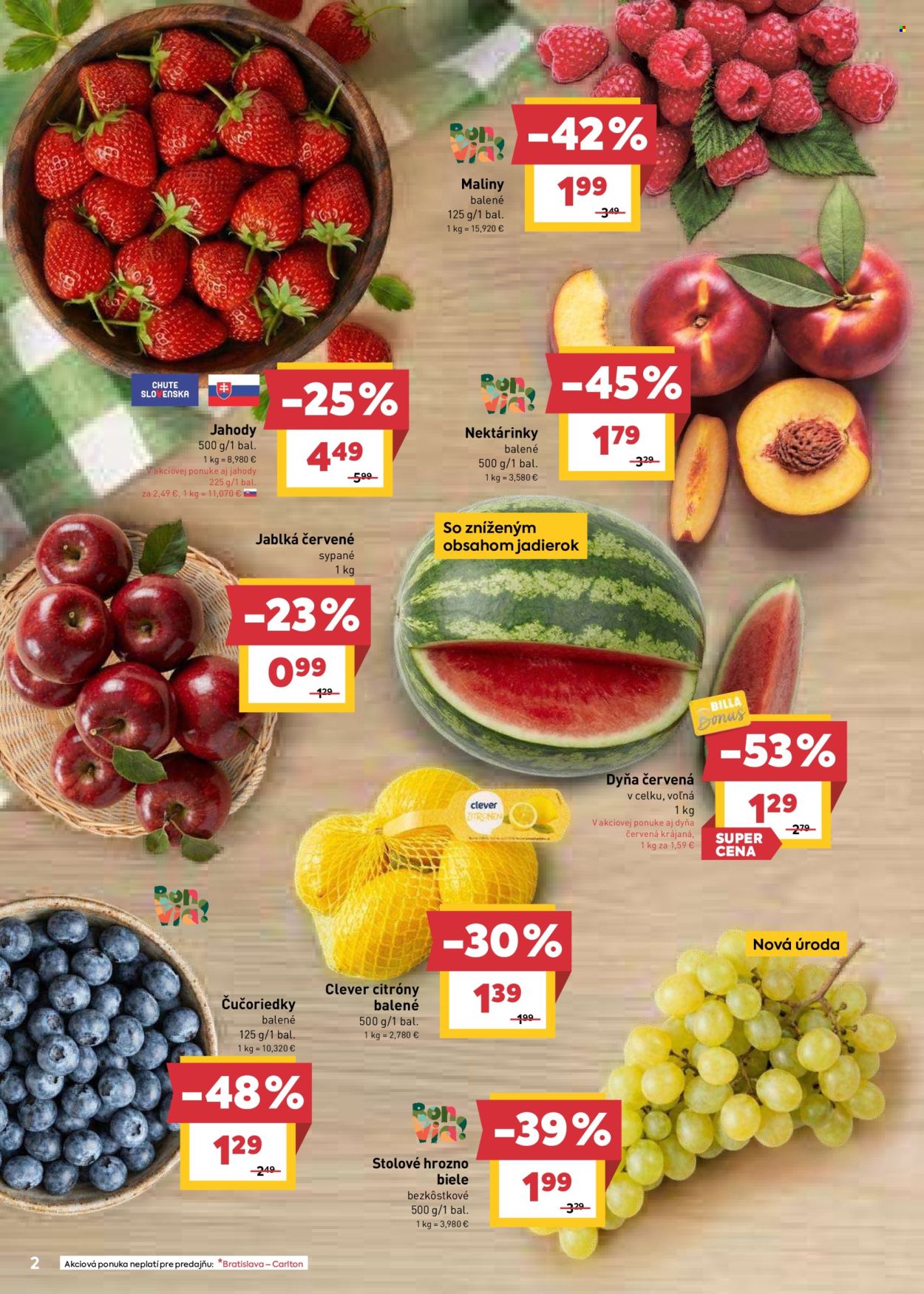 Leták Billa - 3.6.2026 - 9.6.2026 | Promotheus