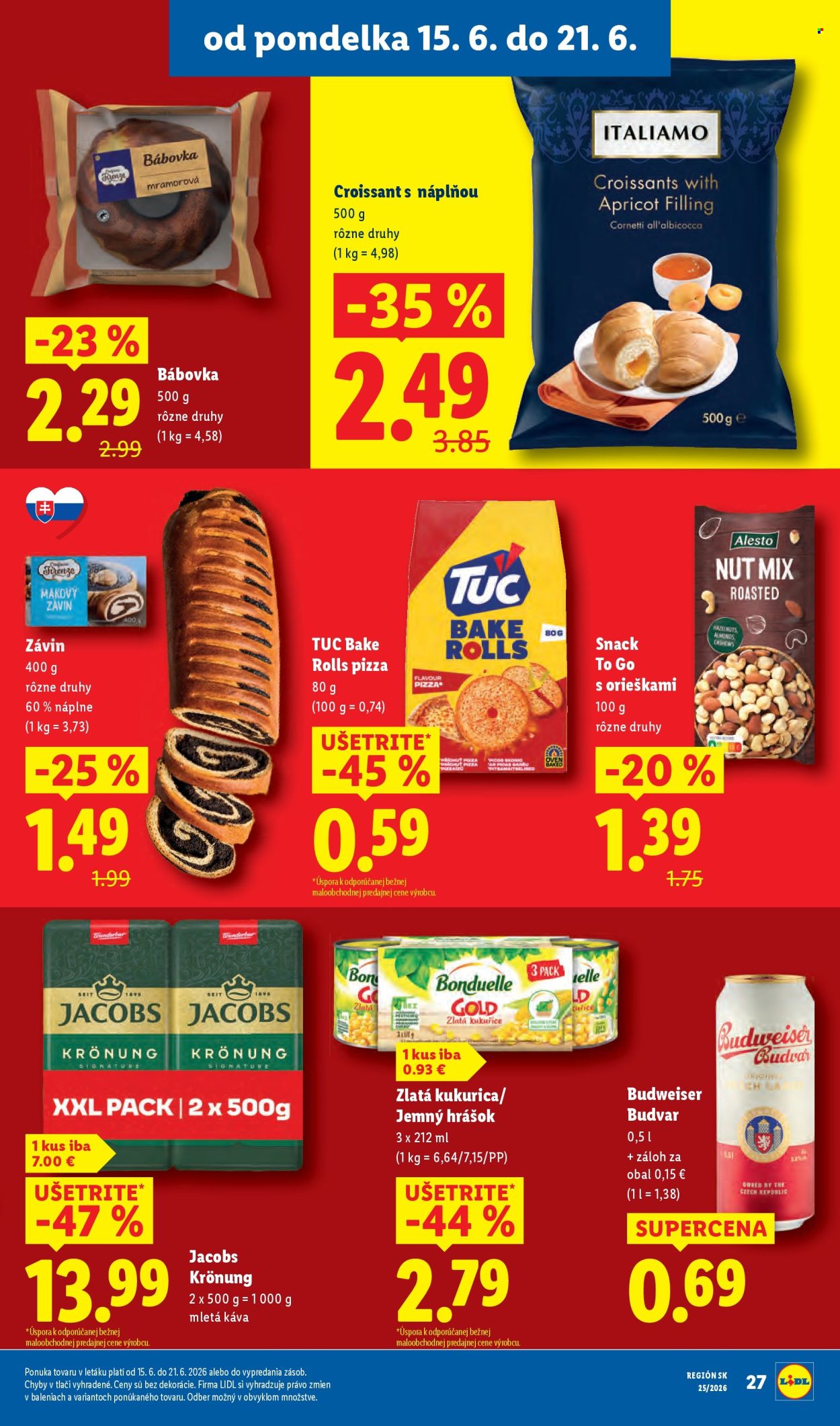 Leták Lidl - 15.6.2026 - 21.6.2026 | Promotheus